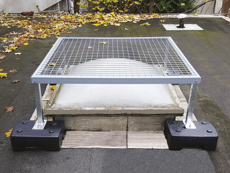 Grille de Protection Haute pour Lanterneau - Cleas Protection