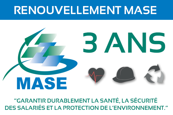 Renouvellement certification MASE - Cleas Protection